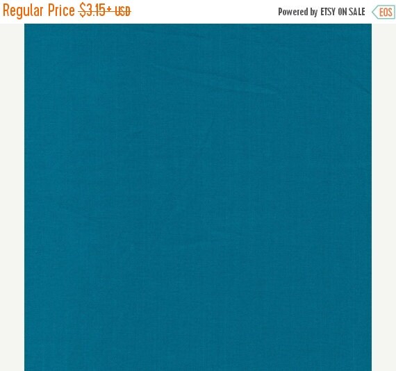 ON SALE ORGANIC Amazon Solid Cotton Fabric by AACottonCreations