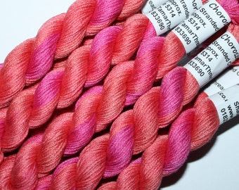 Pink variegated yarn | Etsy