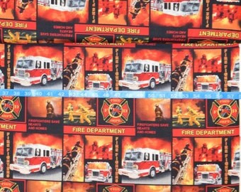 Fireman fabric | Etsy