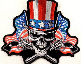 Uncle sam skull | Etsy