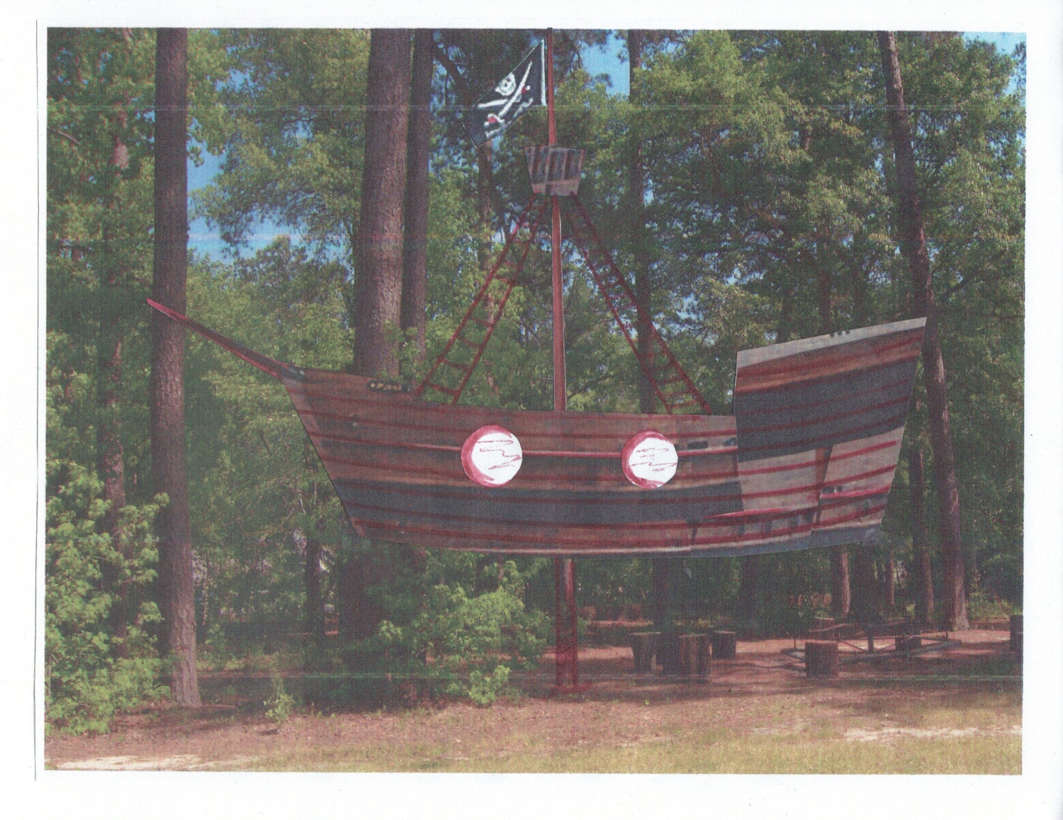 Pirate Ship Treehouse
