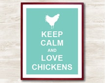 Unique chicken quotes related items | Etsy