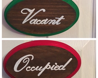Occupied sign | Etsy