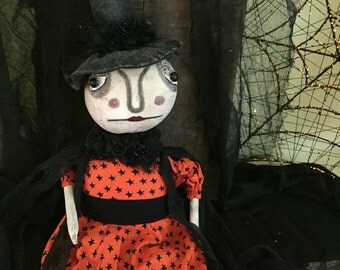 Button eye doll | Etsy