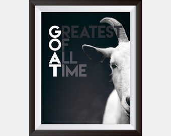Goat printable | Etsy