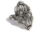 Filigree ring | Etsy