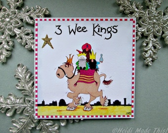 Unique three kings card related items | Etsy