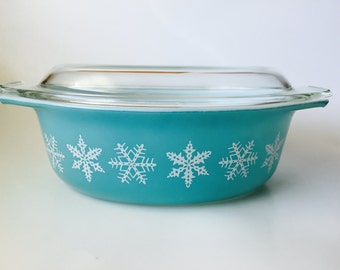 Pyrex snowflake | Etsy