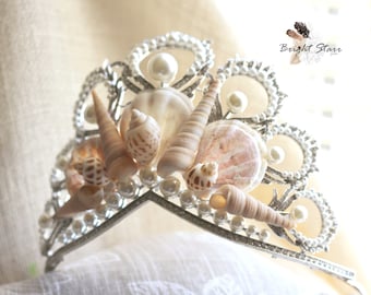 Shell tiara | Etsy