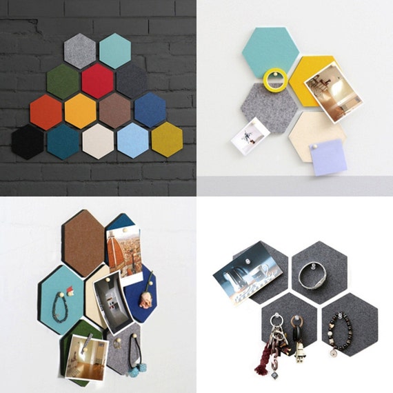 DIY Design Wall Board Felt Fabric Wall Boards Sticker Home