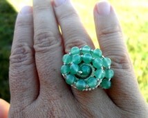 Unique seashell ring related items | Etsy