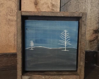 Primitive landscapes | Etsy