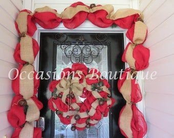 Burlap garland | Etsy