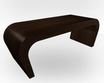 Purple Gloss Coffee Table Large Hoop by Zespoke on Etsy