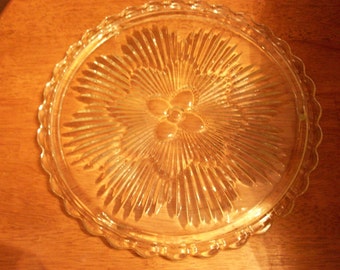 Footed cake plate | Etsy