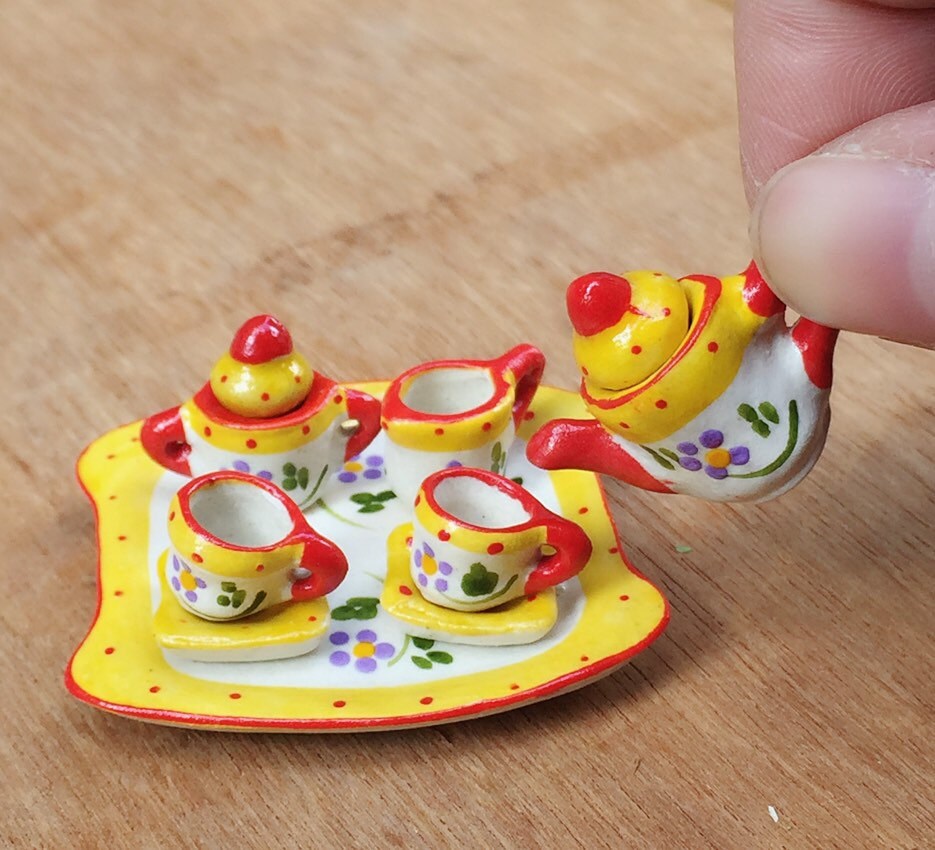 Miniature Tea SetMiniature Chinese Tea SetMiniature