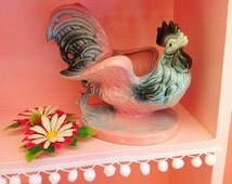 Popular items for rooster planter on Etsy