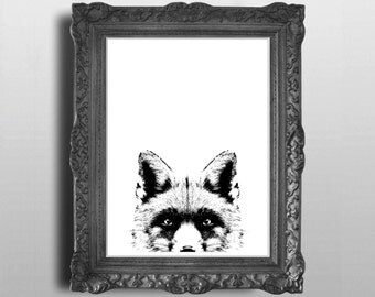 Fox stencil | Etsy