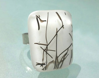 Graffiti ring | Etsy