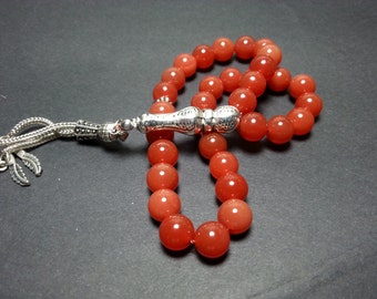 Turkish Islamic 33 Prayer Beads Tesbih Genuine by GreenPalace