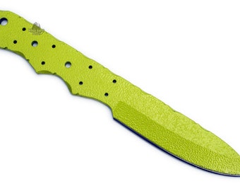1095 High Carbon Steel Tracker Knife Blank by WholeEarthSupply