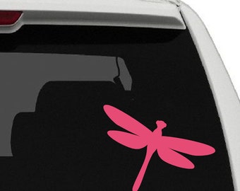 Dragonfly car decal | Etsy