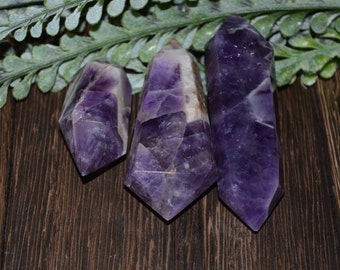 Unique double terminated related items | Etsy