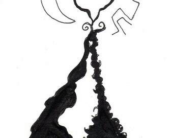 Lovers intertwined | Etsy