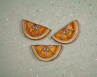 Daisy Round Buttons Handmade and Hand Painted by goldsealproducts