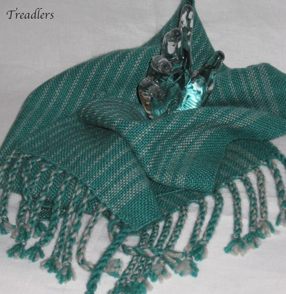 Musk Ox Qiviut Alpaca Silk & Merino Wool Scarf by Treadlers