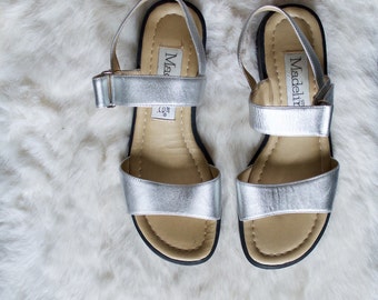 Unique flat sandals related items | Etsy