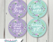 Stickers Wine Labels & Art Prints by DarlingInPink on Etsy