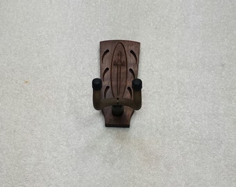 Wood guitar hanger | Etsy
