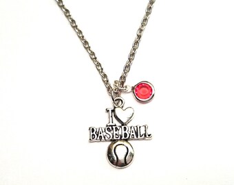 Items similar to Crystal Baseball Pendant, Crystal baseball Charm ...