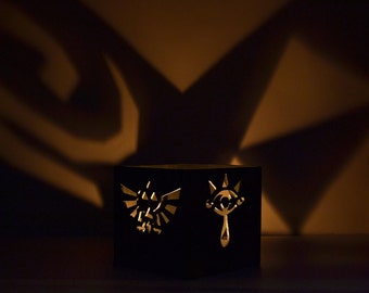 Wood tealight holder | Etsy