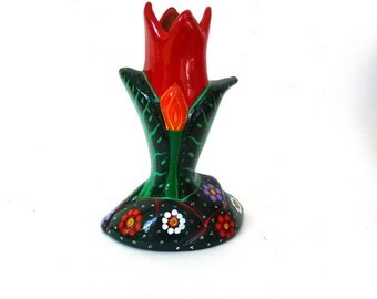 Tulip shaped vase | Etsy