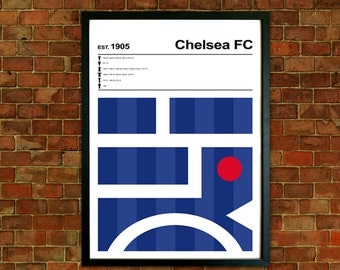 Chelsea football | Etsy