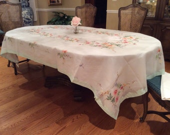 Elegant tablecloth | Etsy