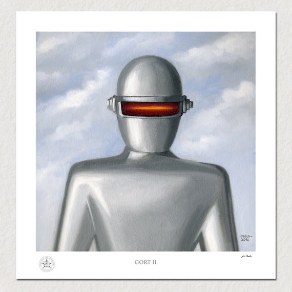 Poster Print Gort Robot from The Day the Earth Stood Still