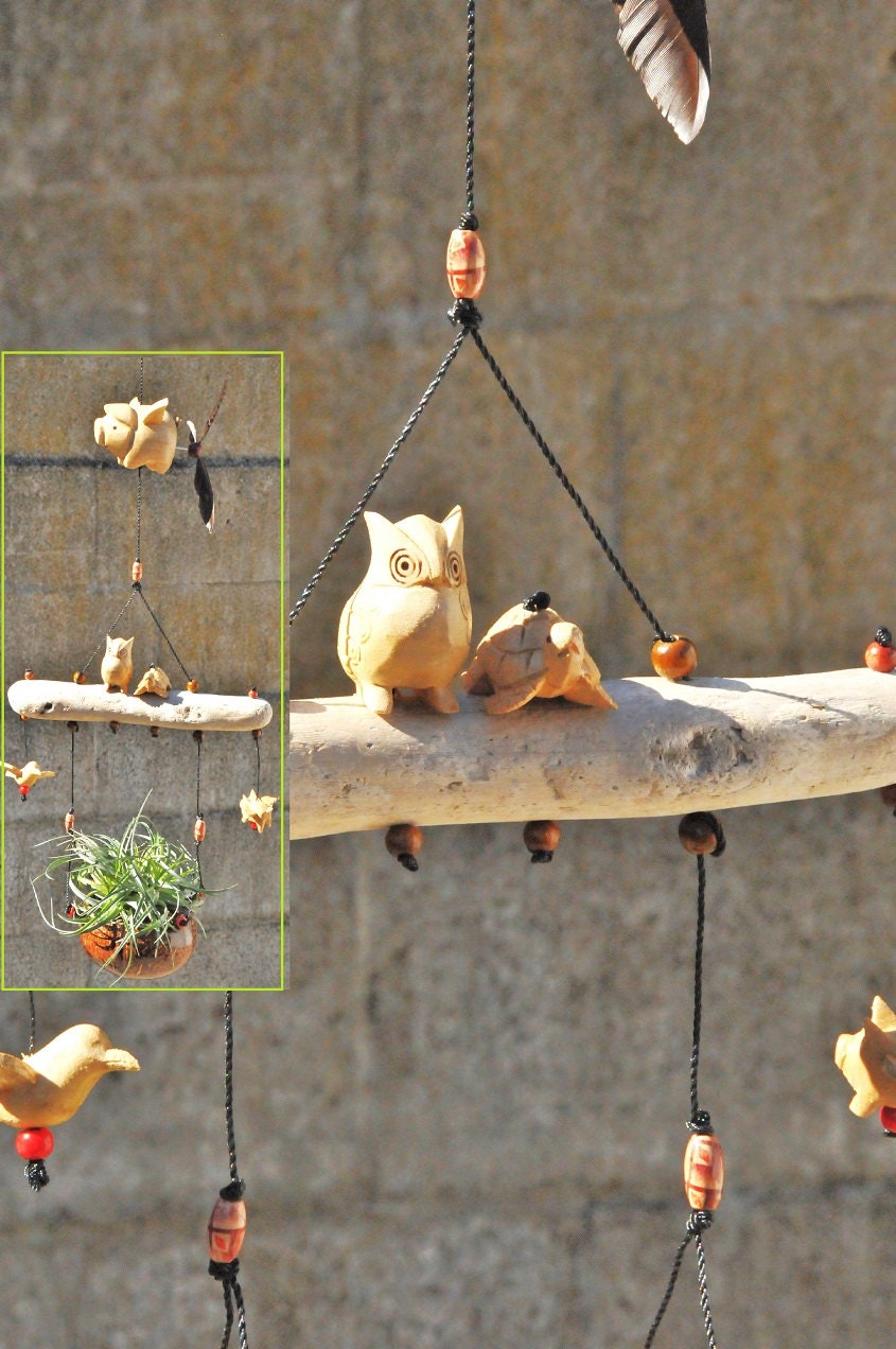 Animals mix hanging planter 0163 for indoor or outdoor