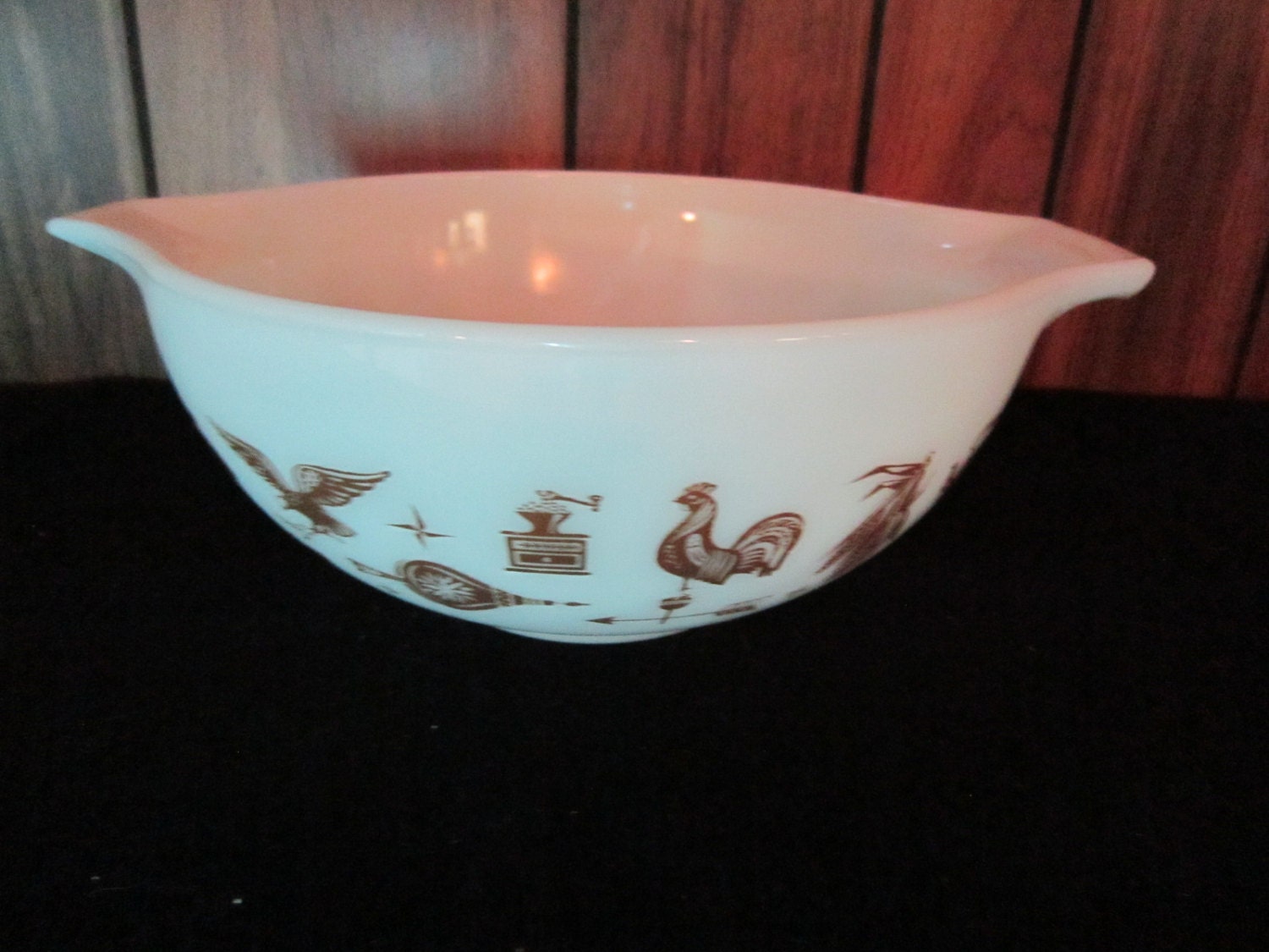 Pyrex Early American Cinderella Bowl Vintage 1960’s Kitchen Mixing Bowl ...