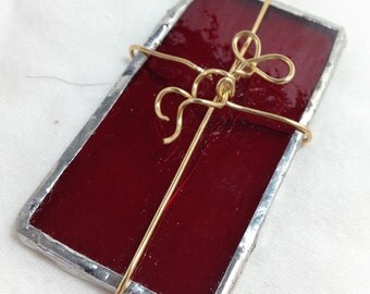 Items similar to Wire bow & black pearls ring on Etsy