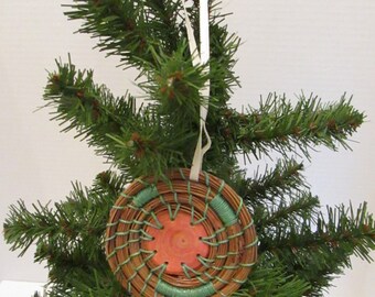 Pine needle ornament | Etsy