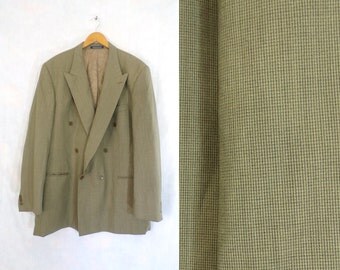 Double breasted suit | Etsy