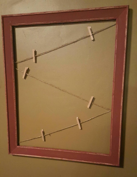 Large Picture Frame-String w/ Clips