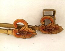 Unique brass curtain rod related items | Etsy