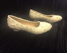 1000+ flat wedding shoes related items | Etsy