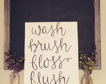 Guest bathroom sign | Etsy