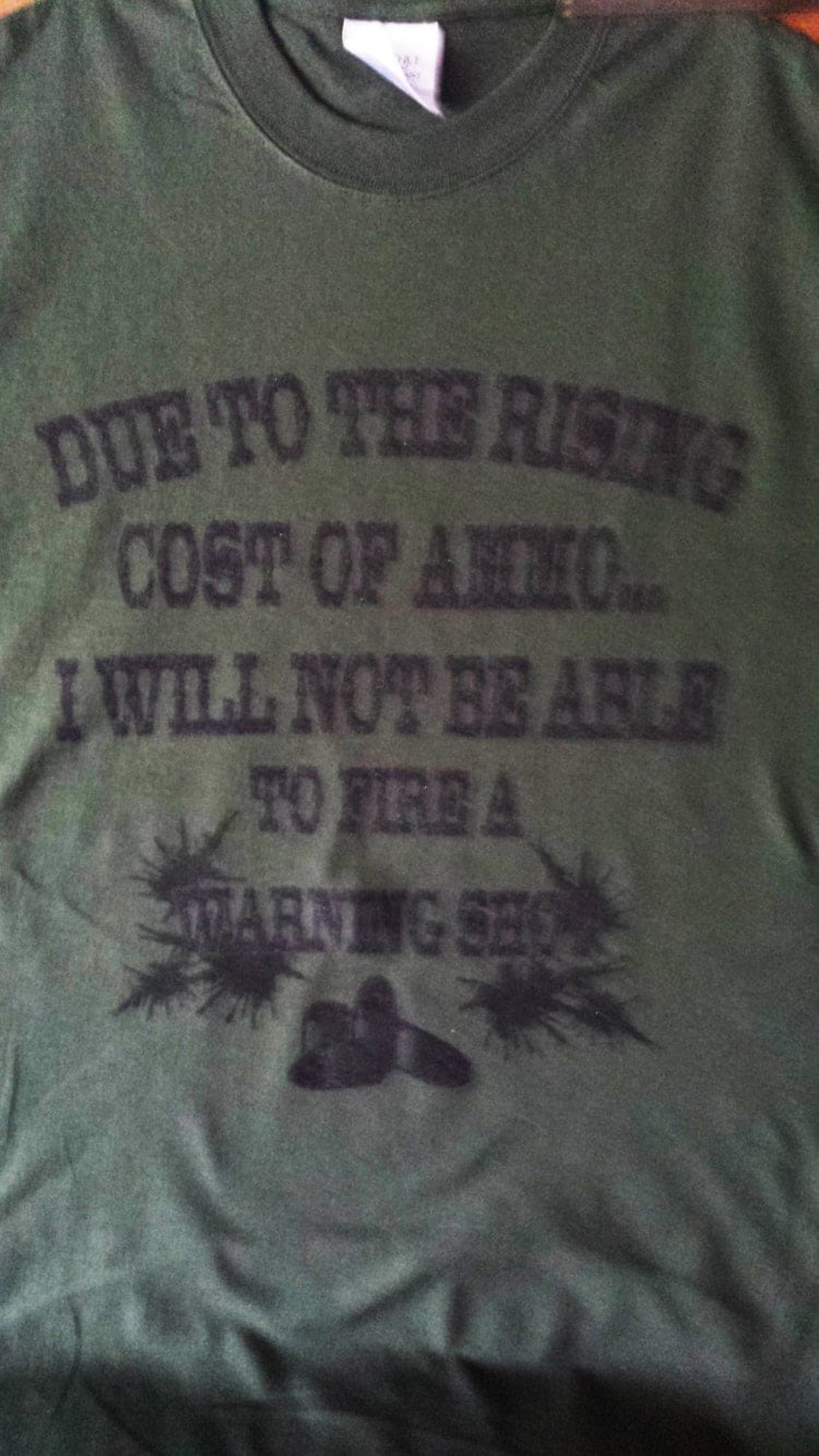 Mens t shirt gun rights shirt pro gun tee by WhiteHawkDesigns