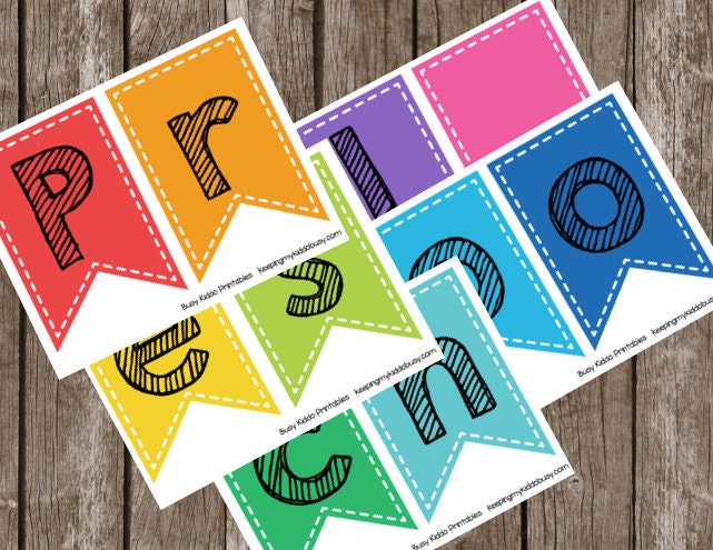 50 OFF SALE Preschool Graduation Banner Printable PDF